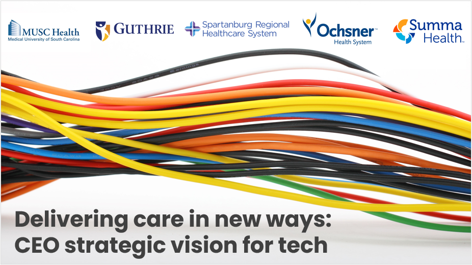 CEOs: Digital strategies come up short - Health Data Management