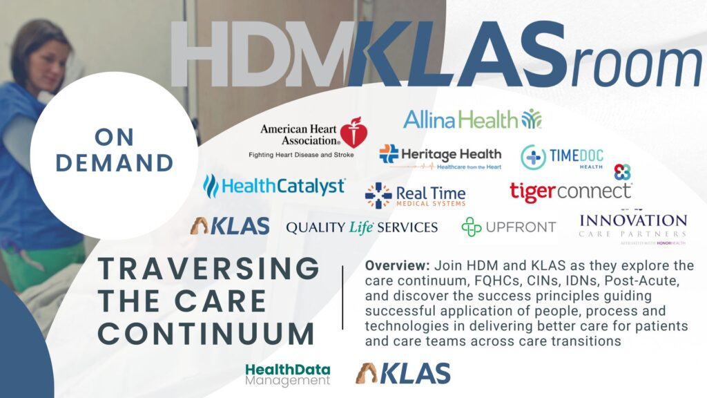 HDM CLASSroom: Traversing the Continuum of Care - Health Data Management
